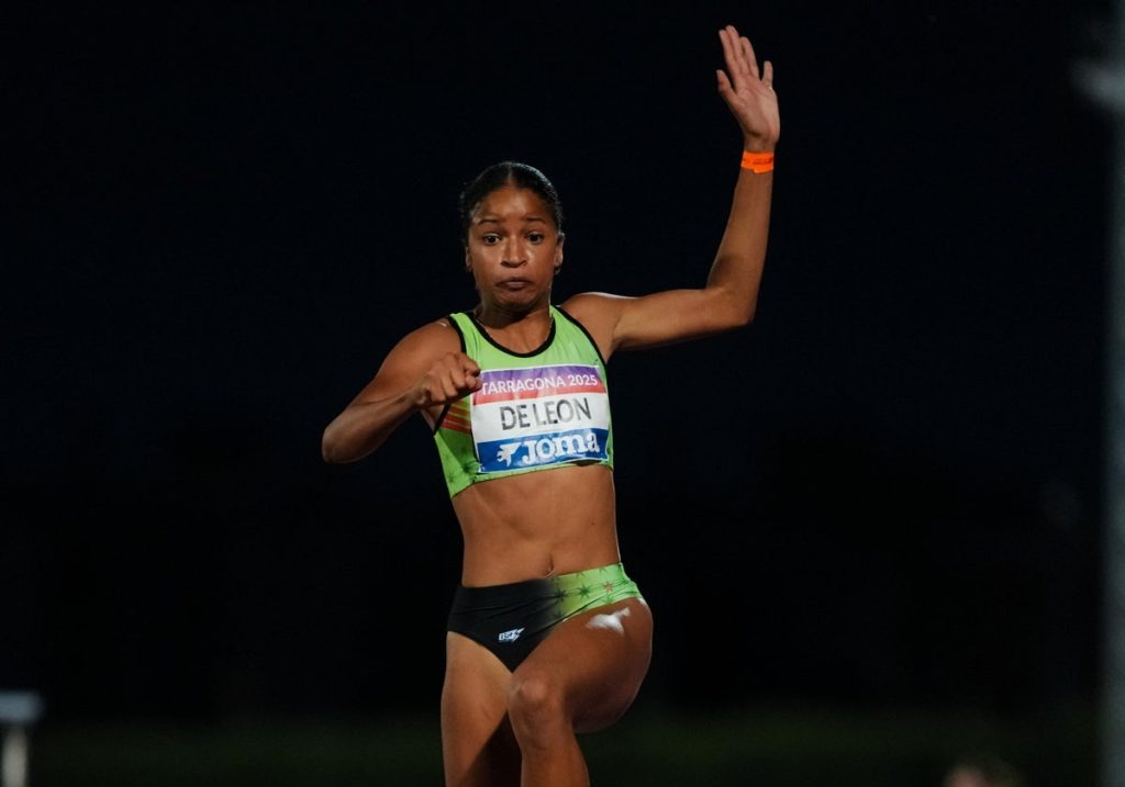 Ana Estrella de León, nueva campeona de España de triple salto a los 17 ...